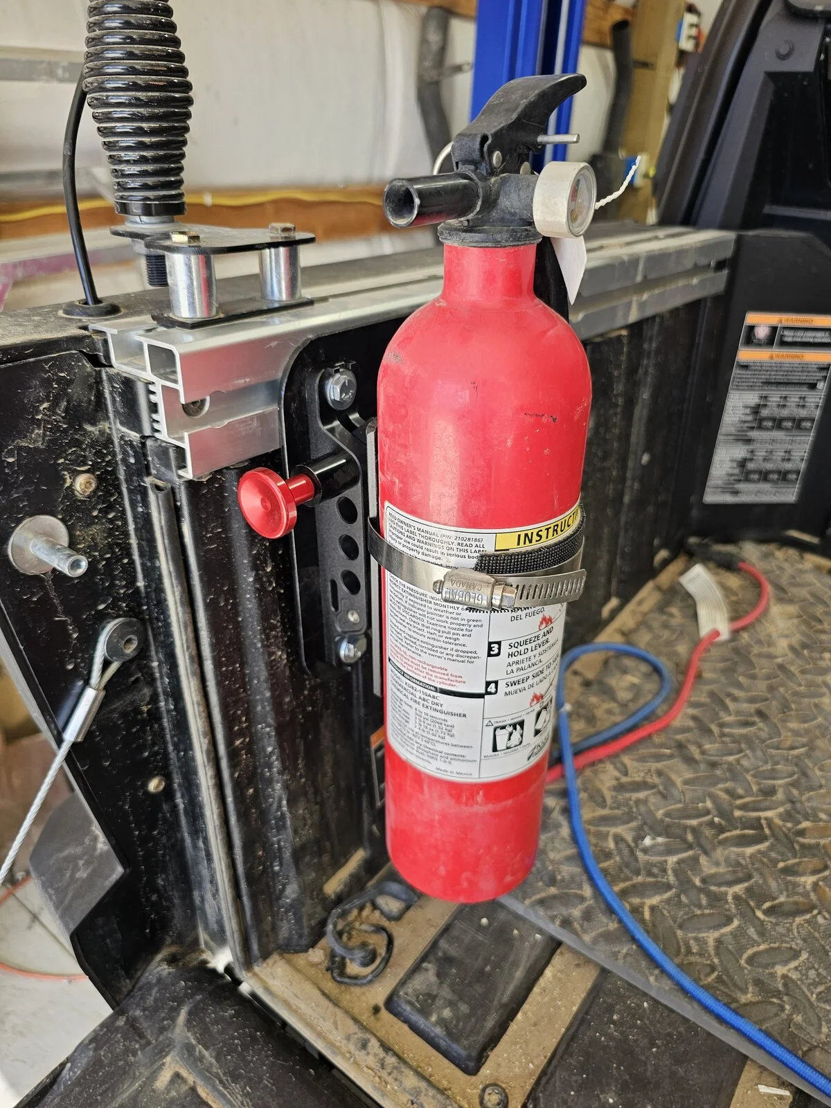 Added Fire Extinguiser | Polaris XPEDITION Forum